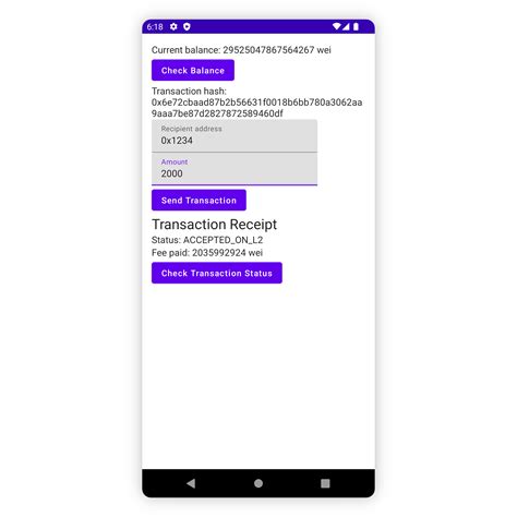 GitHub Software Mansion Labs Starknet Android Demo
