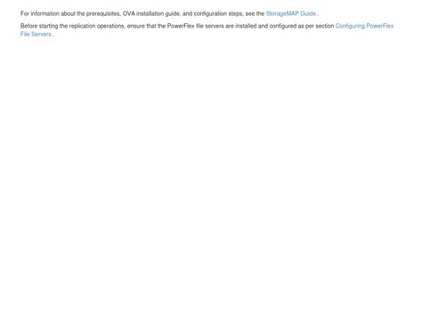Prerequisites Migrating Data To Dell Powerflex File Servers Using