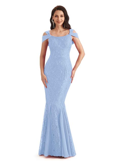 Sexy Lace Mermaid Cold Shoulder Mother Of The Groom Dresses Chicsew