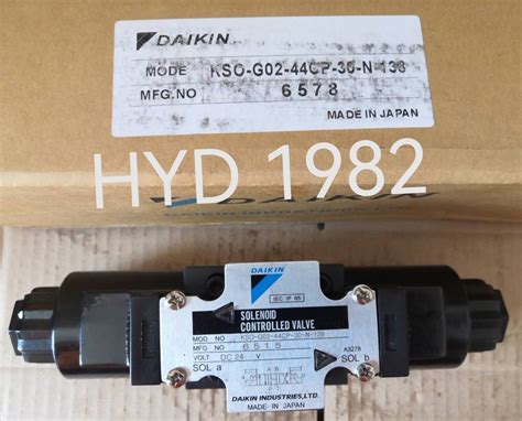 Daikin Solenoid Valve Model Kso G02 44cp 30 N 138 Th