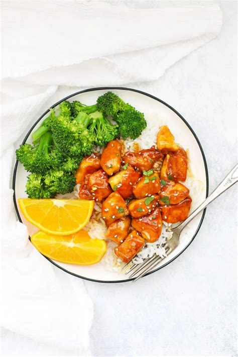Gluten Free Healthy Orange Chicken 30 Min Meal