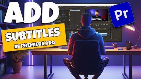 How To Add And Animate Automatic Subtitles In Premiere Pro Youtube