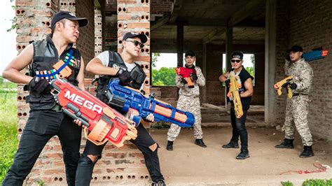 Ltt Game Nerf War Warriors Seal X Nerf Guns Fight Crime Group Mr Zero