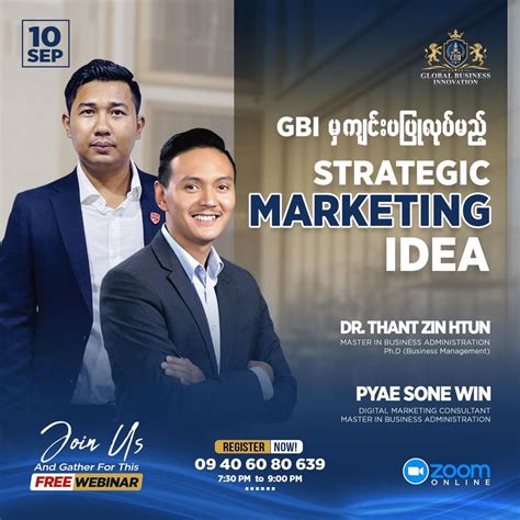 Dr Thant Zin Htun On Linkedin Marketing Strategy Idea