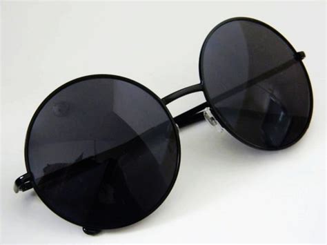 Black Round Sunglasses