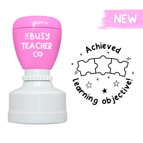 Achieved Learning Objective Stamp The Busy Teacher Co