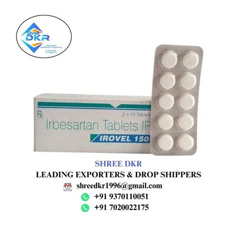 Irbesartan Tablets 150mg At Rs 400 Piece Anti Diabetic Medicines In