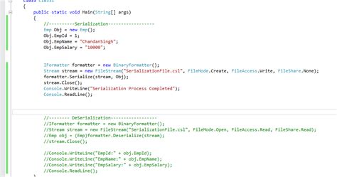 Web And Mobile Apps Codeware Using Serialization And Deserialization In Example Of
