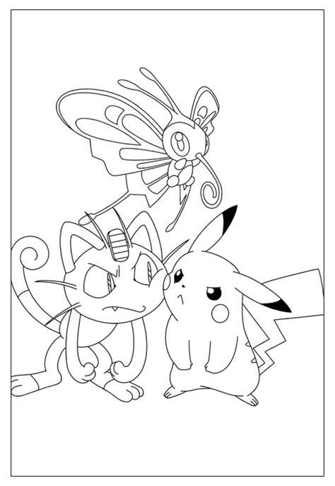 Desenhos Do Pokemon Para Imprimir E Colorir Pokemon Para Colorir