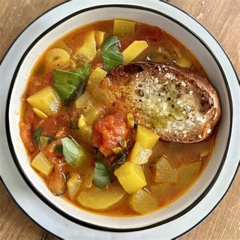 Cucuzza Soup Sicilian Squash Soup Mangia With Michele