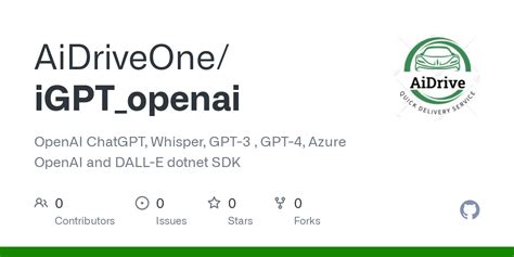 github aidriveone igpt openai openai chatgpt whisper gpt 3 gpt 4