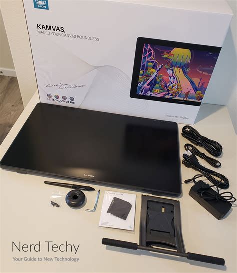 Huion Kamvas 24 Plus Review (Unboxing, Testing & Analysis) - Nerd Techy