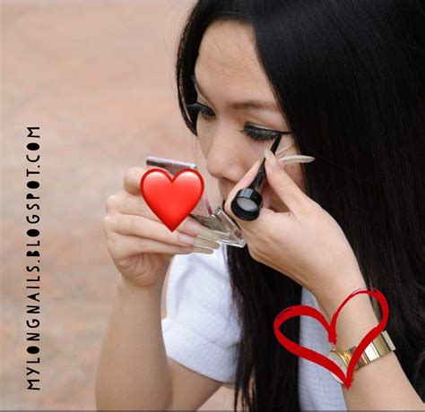 Long Nails Asian Ladies With Sexy Long Nails 1
