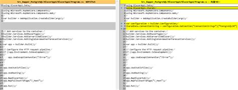 Blazor Serverから Postgresqlへsql文を発行する