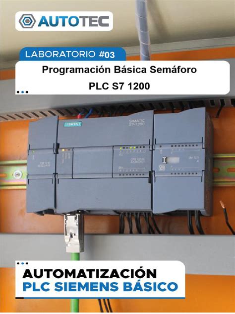Laboratorio 03 Programacion Basica Semaforo 1 Pdf Semáforo Controlador Lógico Programable