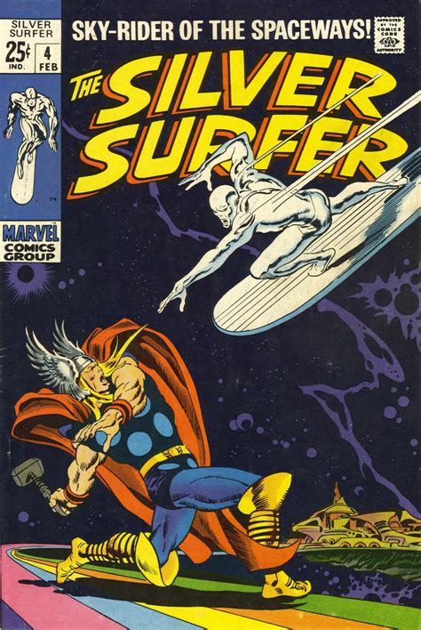Capns Comics More Silver Surfer By John Buscema