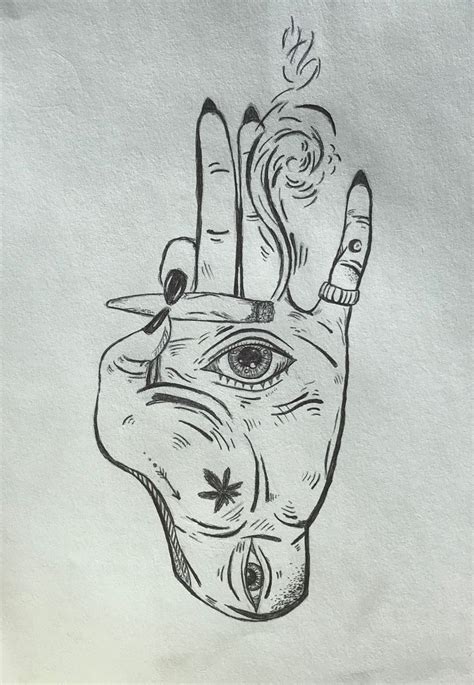 Pin By ฅ•ﻌ•ฅ On Art Trippy Drawings Art Sketches Pen Drawing