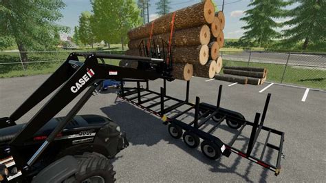 30 Flatbed Autoloading Trailer Pack V1001 Fs25 Fs22 Mod