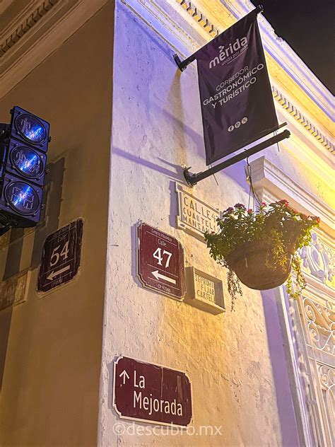 Corredor Gastronómico De La Ciudad De Mérida Calle 47