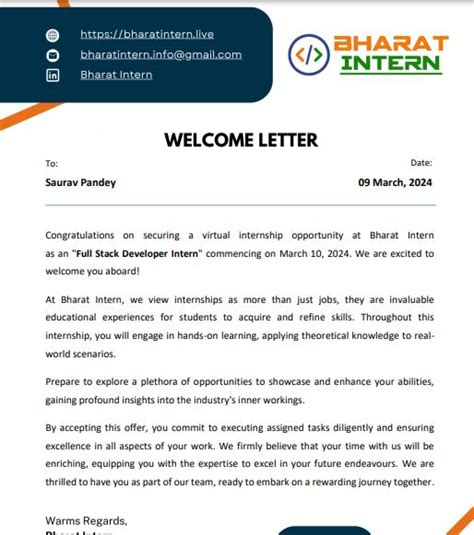 Bharatintern Fullstackdevelopment Intern2024 Saurav Pandey