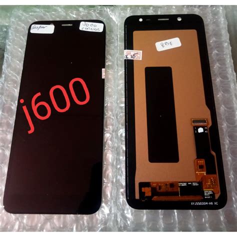 Jual LCD SAMSUNG J600 J6 A600 A6 FULLSET TOUCHSCREEN BLACK AAA INCEL