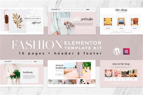 Download Fashion Feel Woocommerce Elementor Template Kit Gplhq