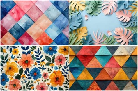 Paper Pattern Graphic By Ai Graphic Design Bundle · Creative Fabrica