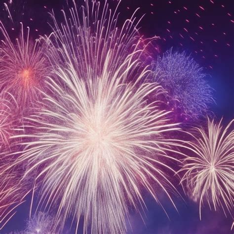 Premium Ai Image Fireworks Pyrotechnics Skyrockets Firecrackers