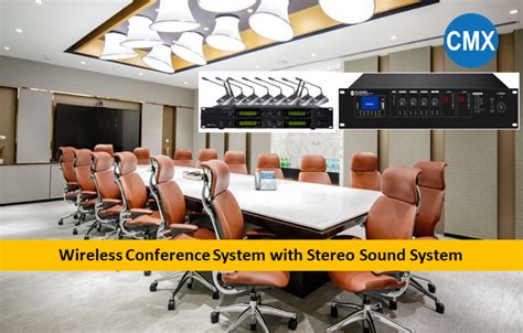 Wireless Conference System With Stereo Sound System