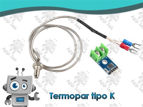 Max6675 Módulo Interfaz Para Termopar Tipo K App Tek