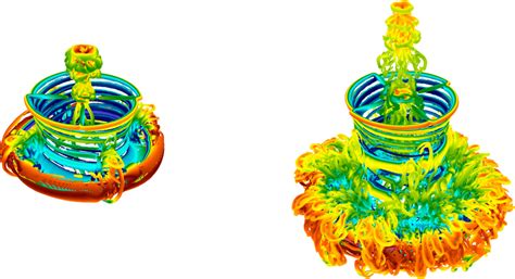 Visualisation Of Vortical Structures Through Q Criterion 4000 Download Scientific Diagram