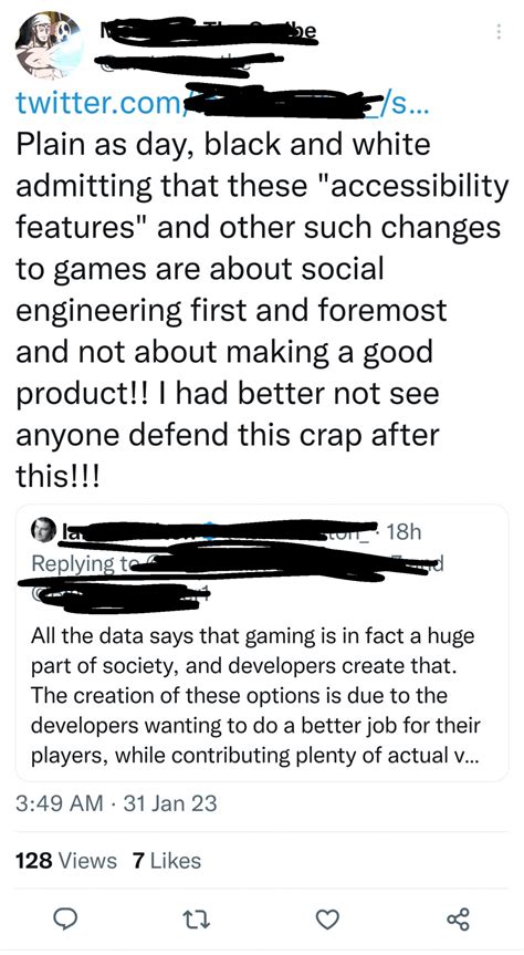 Adding Accessibility Features Is Social Engineering R