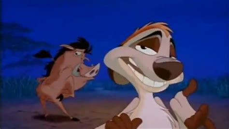 Timón Y Pumba Canción Junto A Mí Hd Españolcastellano Youtube
