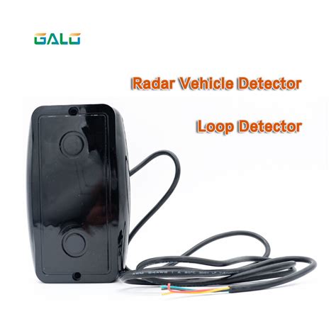 Infrared Radar Vehicle Detector Sensor Replaceable Safety Loop Detector For Gate Barrier Opener