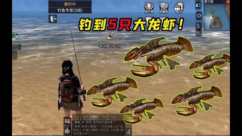 明日之后122：神秘钓饵直接钓出5只大龙虾！今晚又能吃大龙虾啦！ Youtube