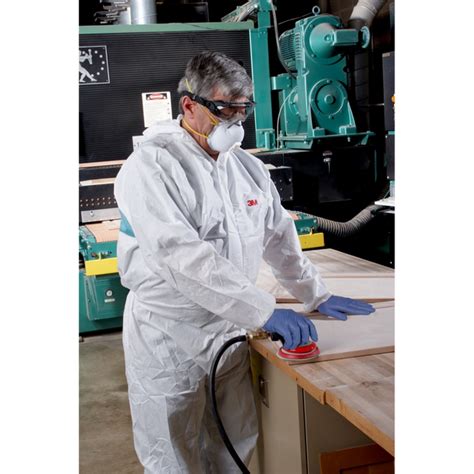 3m Disposable Protective Coverall Safety Work Wear 4520 Whitegreen
