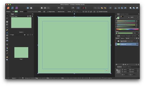 Changing Color Of Rectangle Drawn In Master Page Pre V Archive Of Desktop Questions MacOS
