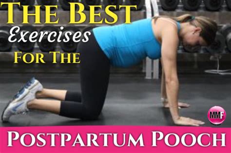 What Exercises Prevent The Postpartum Pooch Michelle Marie Fit