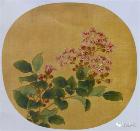 紫薇图 紫薇图宋画 大山谷图库