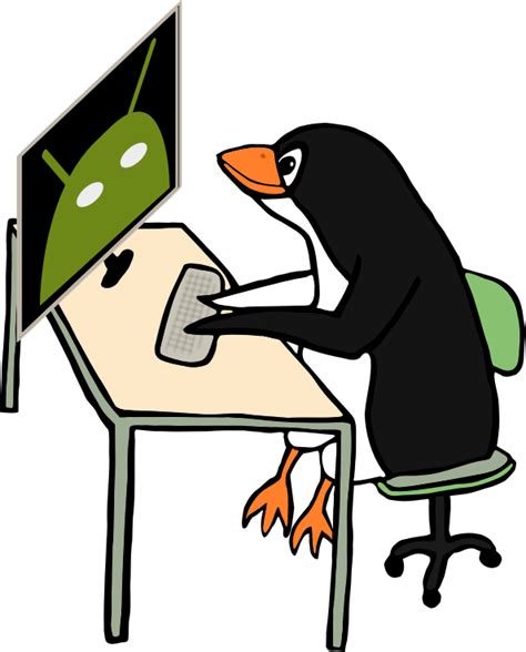 Tux Programming Android Openclipart