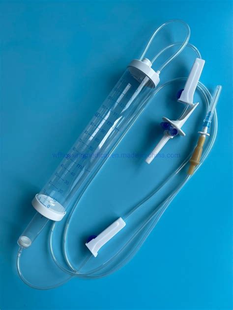 Sterile Burette Type Infusion Set For Single Use China Infusion Set