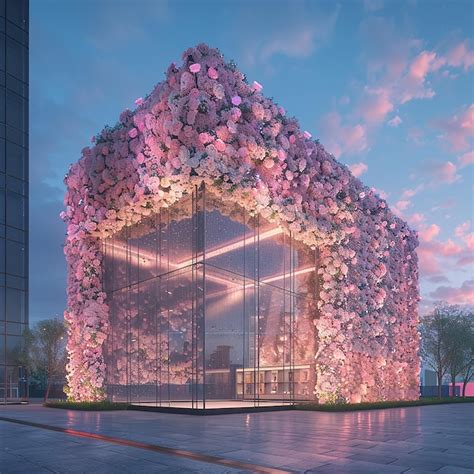 A Building With A Large Glass Facade That Says Quot The Word Quot On It