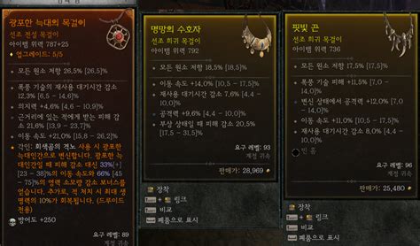 디아블로4 인벤 폭풍 늑드루이드 목걸이 질문 디아블로4 인벤 질문과 답변 게시판