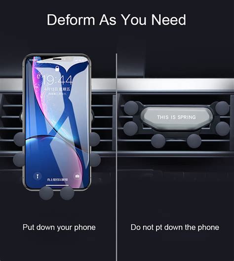 Gravity Linkage Flexible Smartphone Halterung fürs Auto E Shopper