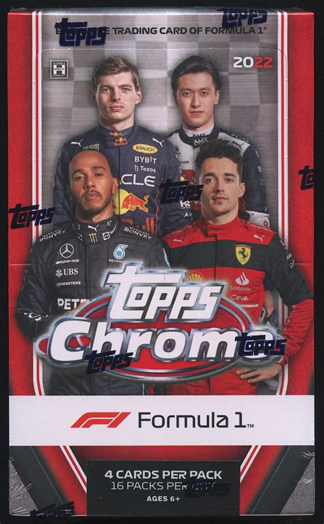 Topps Chrome F Formula Hobby Lite Box Pristine Auction