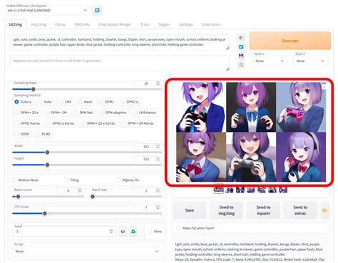 画像生成ai「stable Diffusion」でイラストの要素を読み取ってオリジナルの要素を引き継いだイラストをサクッと生成可能にする