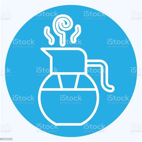 아이콘 유리 Teaport 차 기호와 관련이 있습니다 파란 눈 스타일 심플한 디자인 편집 가능 간단한 그림입니다 녹차 0명에 대한 스톡 벡터 아트 및 기타 이미지 Istock