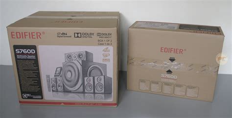 Recenzja Edifier S760d Siła 550w Z Dolby Digital I Dts Wygląd I