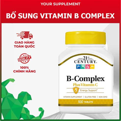 B Sung Vitamin Nh M B T Ng C Ng S C Kh E H N Ch L U O I B Complex St Century