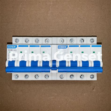 Jual Mcb Interlock Switch Breaker 63a 380vac 4pole 3phase Shopee Indonesia